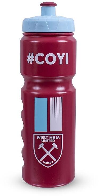 Team Merchandise 750ml Plastic Bottle - West Ham - Total Sports Direct