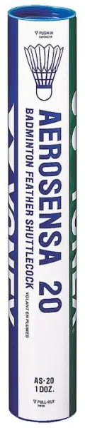 Yonex Aerosensa 20 Shuttles (Tube of 12) - Total Sports Direct